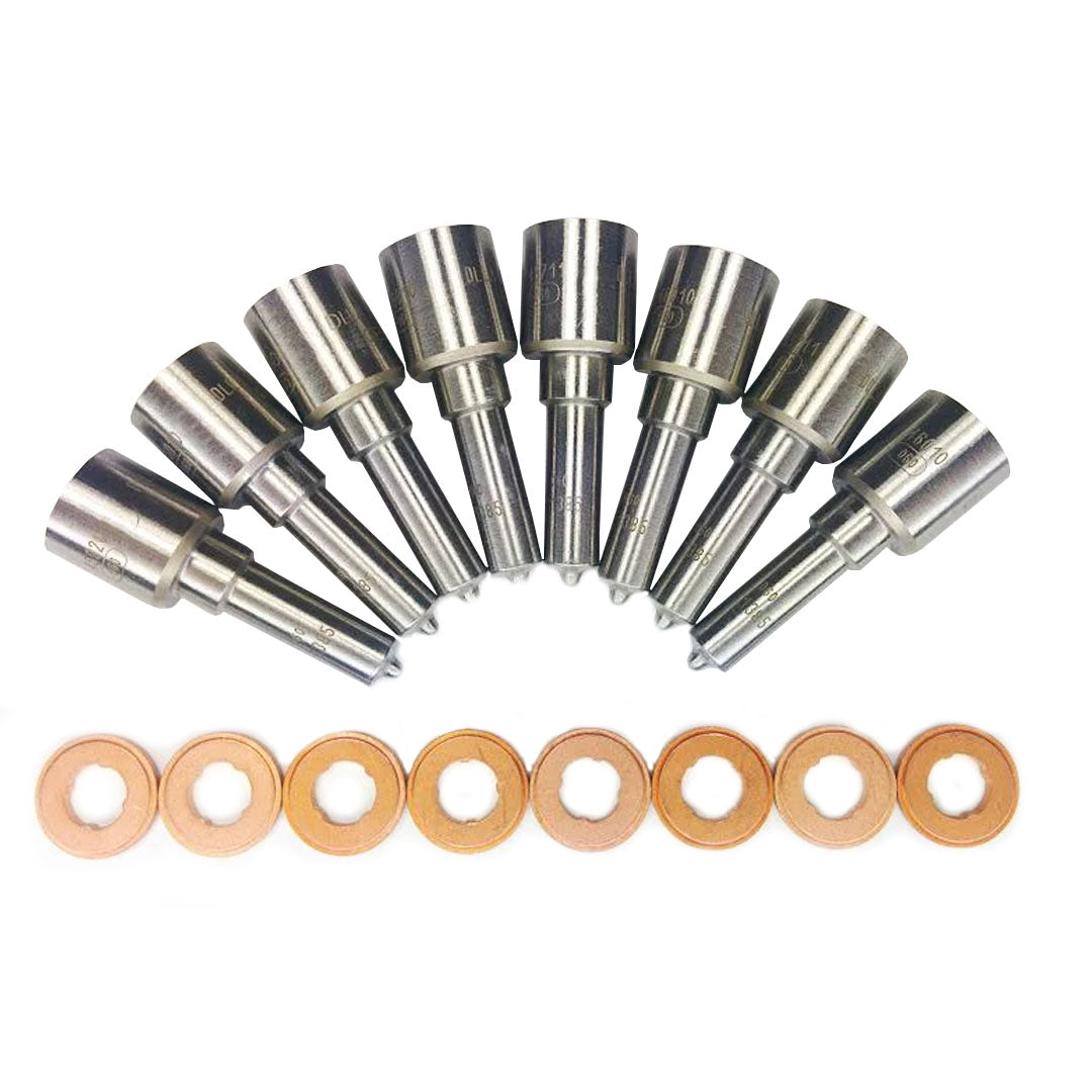 Chevy Duramax 08-10 LMM Injector Nozzle Set 30 Percent Over 75hp Dynom ...